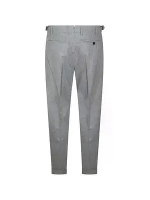 BERWICH Pleated Trousers - Grey