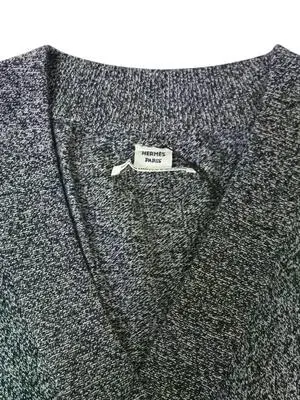 Hermès Knitted Buttoned Cardigan