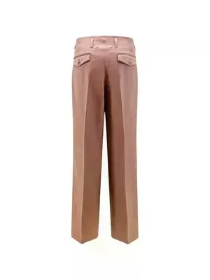 GOLDEN GOOSE Flavia Pleated Wide-leg Trousers