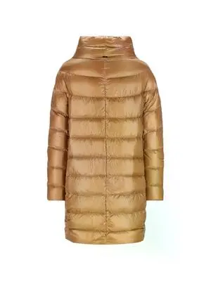 Herno Quilted Funnel-neck Coat