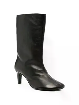Plan C Pointed-toe Leather Boots