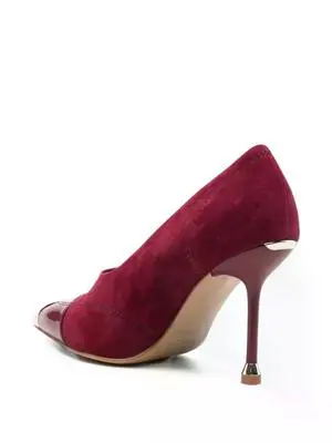 Liu Jo Metal-tip Suede Pumps - Red