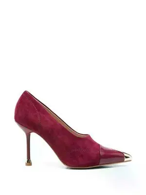 Liu Jo Metal-tip Suede Pumps