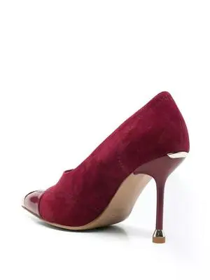 Liu Jo Metal-tip Suede Pumps
