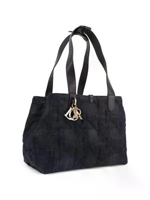 Dior Toujours Leather-trim Tote Bag
