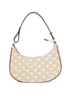 Celine Medium Ava Triomphe Shoulder Bag - Neutrals