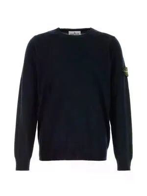 Stone Island 5100071 Regular-fit Crew-neck Jumper - Blue