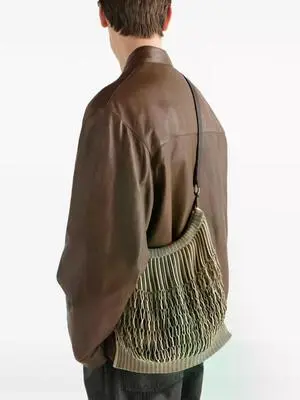 LEMAIRE Crossbody Filt Net Shopping Bag