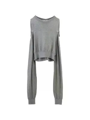 Alexander Wang Layered-effect Cut-out Sweater