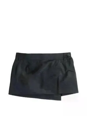 VIVIENNE WESTWOOD Asymmetric Checked Skirt