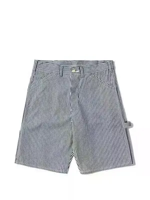 SUGAR CANE JEANS Hickory-stripe Shorts