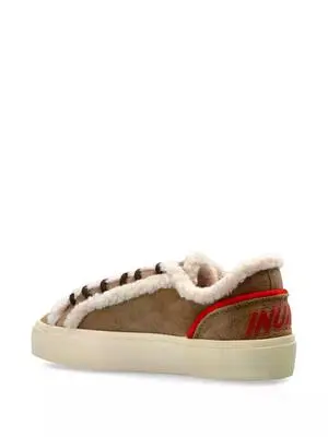 Inuikii Lila Shearling-trim Sneakers