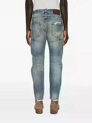 Dsquared2 Distressed-effect Paneled Jeans