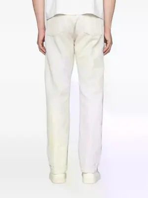 Naked & Famous Denim True Guy Straight-leg Jeans - Neutrals