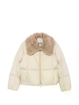 Herno Faux-fur Collar Puffer Jacket