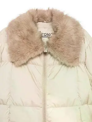 Herno Faux-fur Collar Puffer Jacket