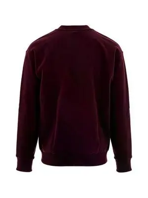 Lacoste Cotton Fleece Sweatshirt - Red