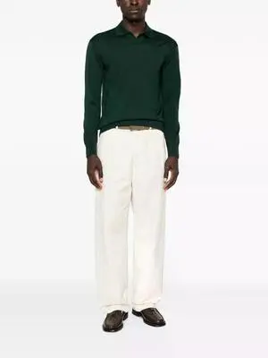 Paolo Pecora Long Sleeve Polos For Men