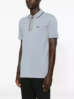 BOSS Logo-print Short-sleeve Polo Shirt