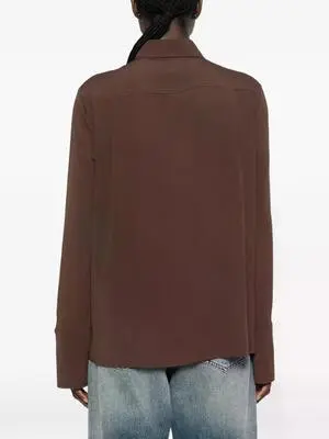 Federica Tosi Pointed-collar Buttoned Shirt