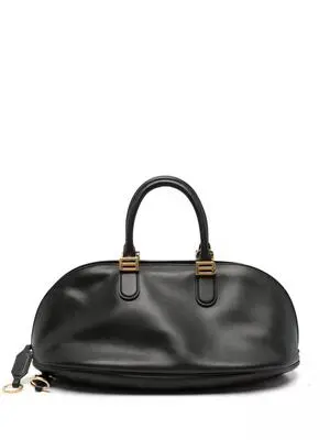 Balenciaga Bolero Bowling Tote Bag - Black