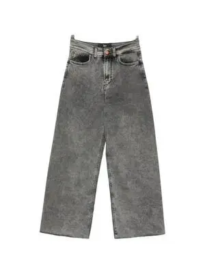 3x1 Faded Raw-cut Jeans - Grey