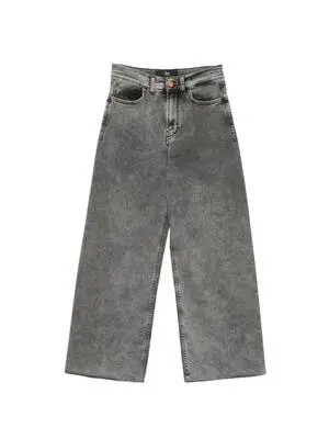 3x1 Faded Raw-cut Jeans - Grey