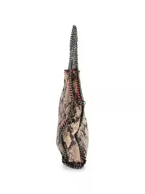 Stella McCartney Falabella Snakeskin-effect Tote Bag