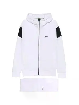 BOSS Logo-print Colour-block Tracksuit