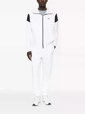 BOSS Logo-print Colour-block Tracksuit