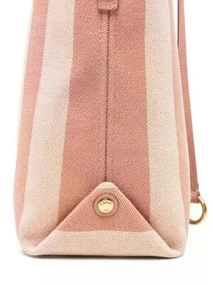 Chloé Small Stripy Tote Bag