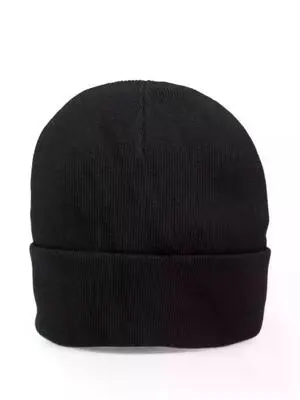 Palm Angels Logo Beanie - Black