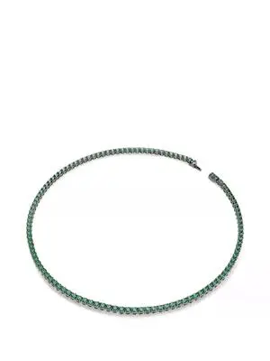 SWAROVSKI Matrix Crystal-embellished Tennis Necklace - Silver