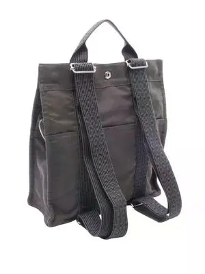 Hermès 20th Century Canvas Herline Mm Backpack
