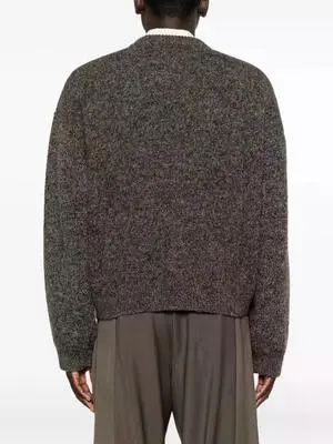 MAGLIANO Patchwork Intarsia-knit Cardigan