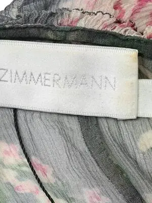 Zimmermann Floral-print Tiered Dress
