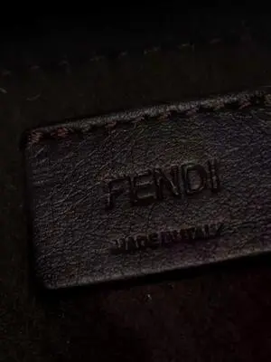 Fendi 2010-2026 Mini Zucca Canvas Origami Shoulder Bag