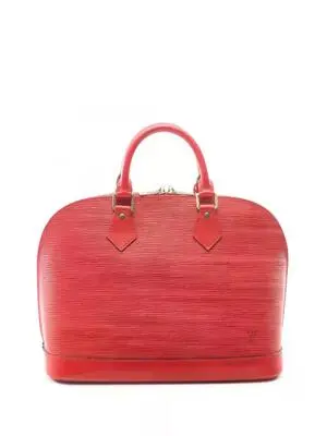 LOUIS VUITTON 1997 Epi Alma Pm Handbag - Red