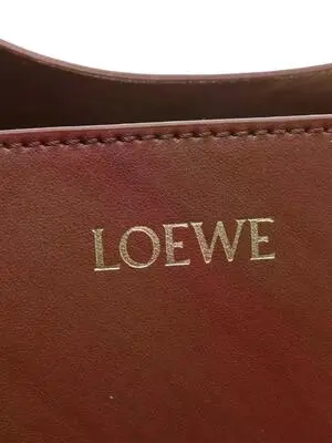 Loewe 2010-2026 Large Shiny Calfskin Puzzle Fold Tote Bag