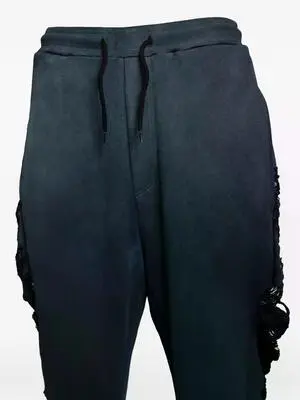 JUN/NAKAYAMA X Last Nest Distressed-detail Track Pants
