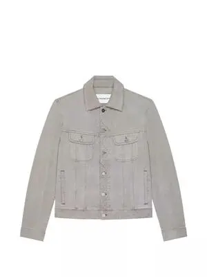 Givenchy Crease-effect Denim Jacket - Grey