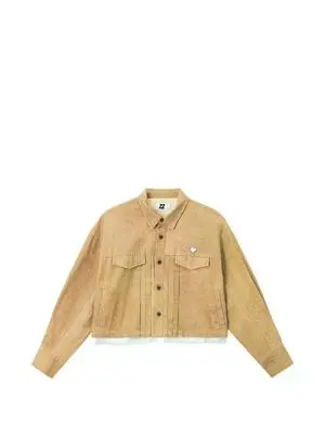 Izzue Pleated Oversized Jacket - Neutrals