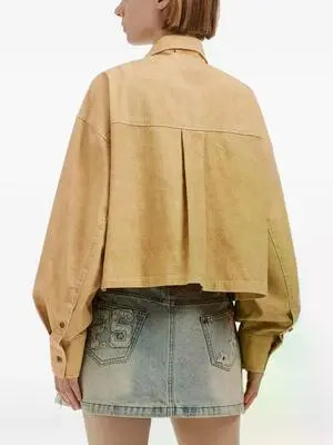 Izzue Pleated Oversized Jacket