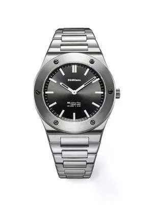 D1 MILANO Ultra Thin 1980 39mm Watch - Grey