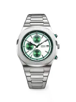 D1 MILANO Chronograph 39mm Watch - Silver