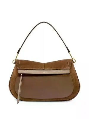 GIANNI CHIARINI Helena Suede Tote Bag - Brown