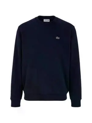 Lacoste Cotton Fleece Sweatshirt - Blue