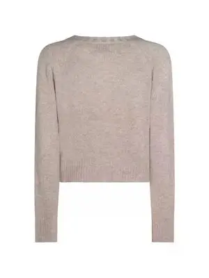 ALLUDE V-neck Button-down Cardigan