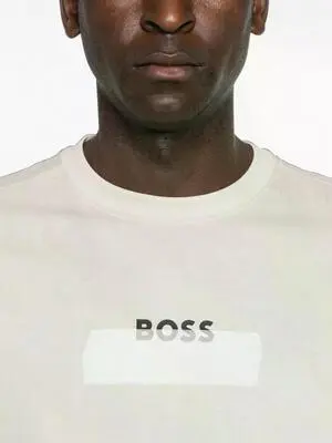 BOSS Logo-print Short-sleeve T-shirt