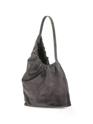 AESTHER EKME Demi Lune Cloud Gathered Suede Tote Bag